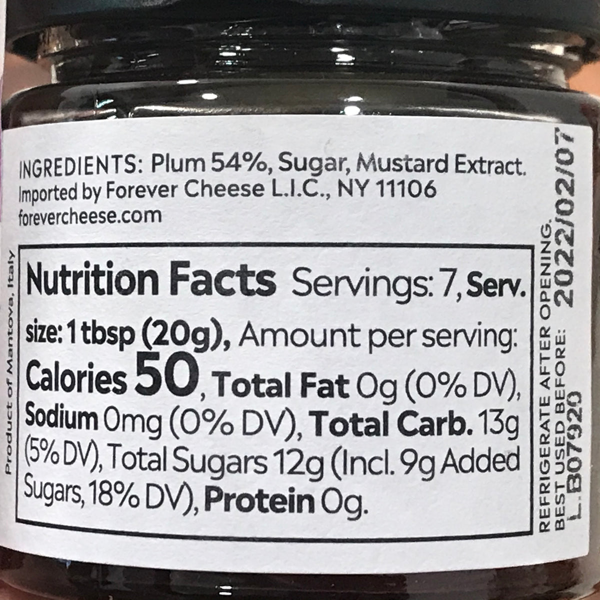Casa Forcello Plum Mostarda (4.9 oz) – DiGiacomo Brothers Specialty ...