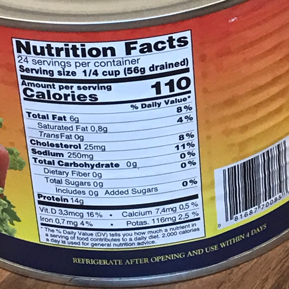 Flott Tuna in Olive Oil, Large Can (60 oz) – DiGiacomo Brothers ...